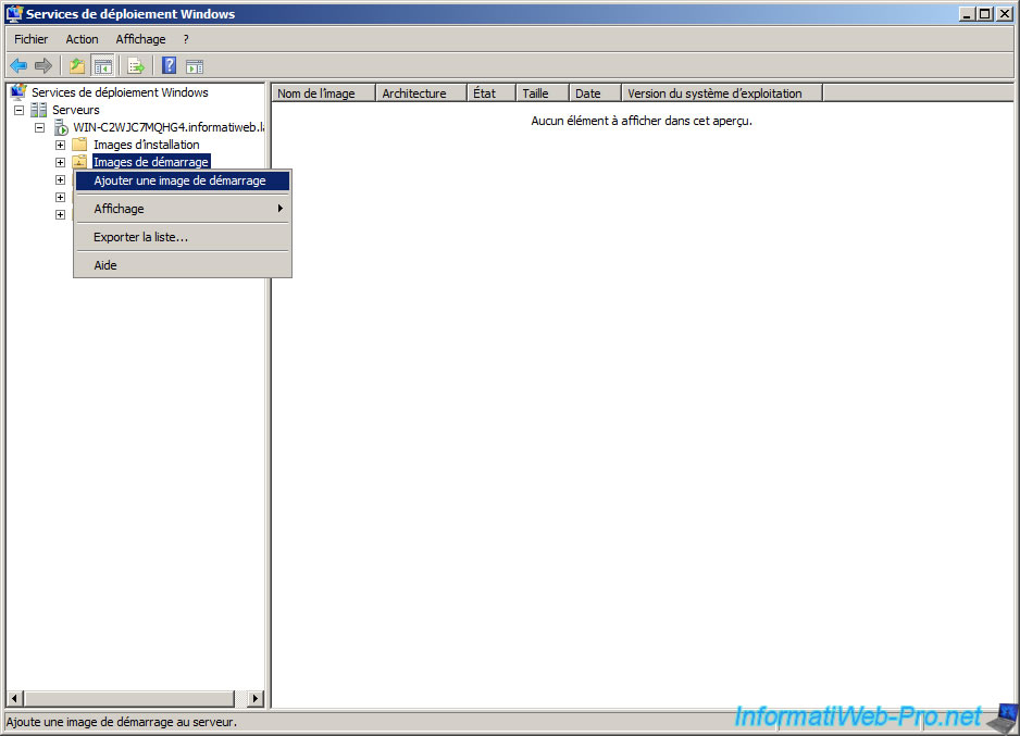 Install and configure Windows Deployment Services (WDS) on Windows Server 2008 - Windows Server ...